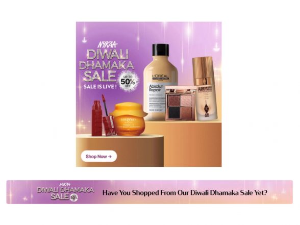 Business News | Nykaa Unveils the Diwali Dhamaka Sale! | LatestLY