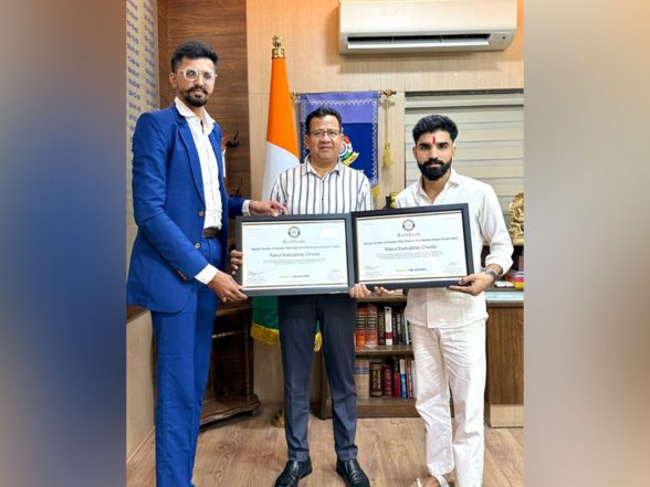 Business News | World Records Community Recognizes Rahul Chosla from ...