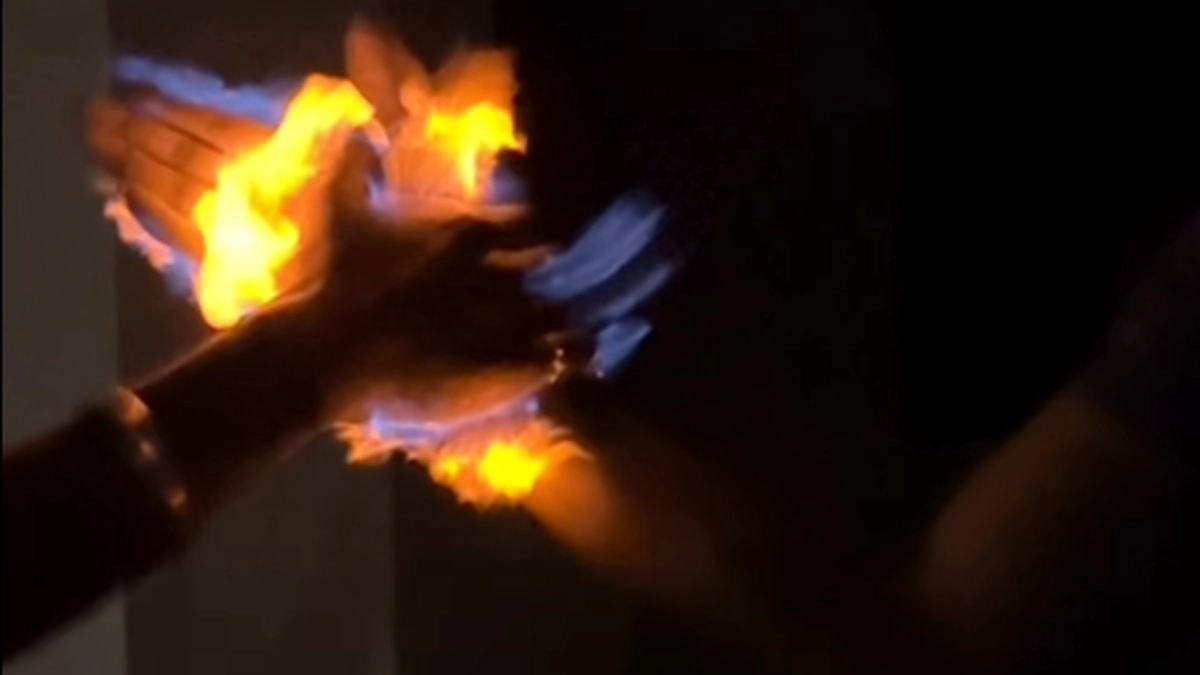 Viral News | All About the Burning Sanitiser Handshake Trend Going ...