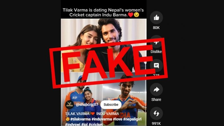 Fact Check: Is Tilak Varma Dating Nepal Women's Team Captain Indu Barma ...