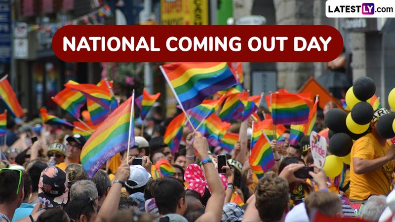 Festivals & Events News | Happy National Coming Out Day 2025: Date ...