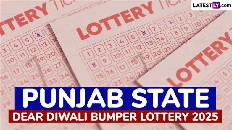 Punjab State Dear Diwali Bumper Lottery 2025: From Ticket Price and ...