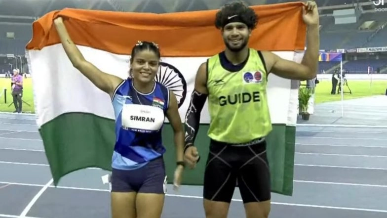 Simran Sharma Wins Gold Medal in Women’s 100m T12 Event at World Para Athletics Championships ...