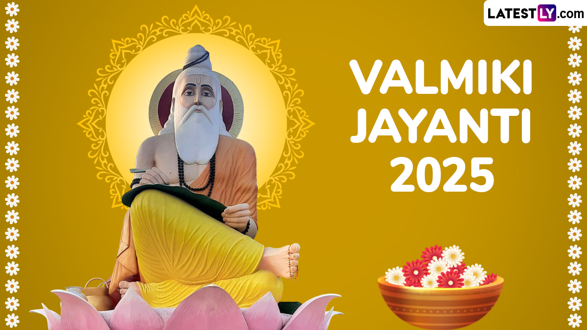 Festivals & Events News | Happy Valmiki Jayanti 2025: Share Wishes ...