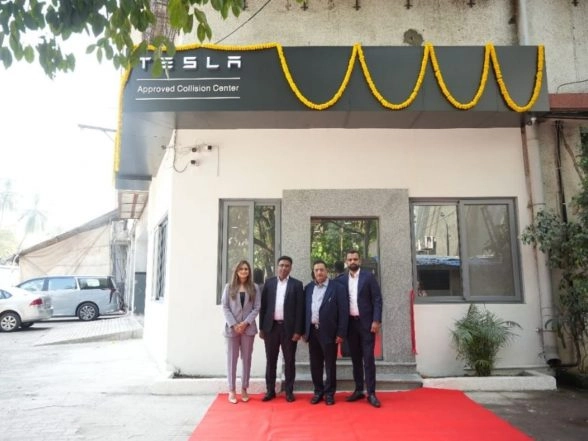 Business News | Tesla India Opens Its First Collision Centre in Mumbai ...