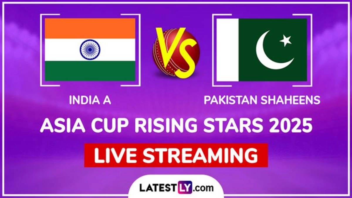 Cricket News | Where to Watch India A vs Pakistan Shaheens Asia Cup ...