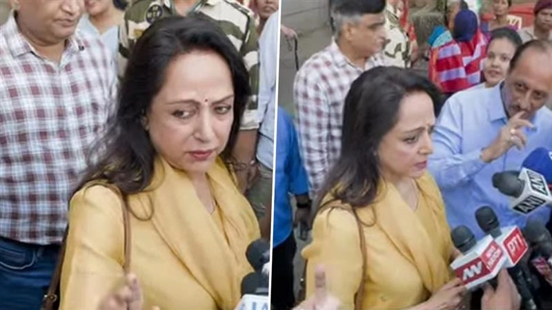 Bollywood News | BMC Elections 2026: Hema Malini’s Reaction to Senior ...