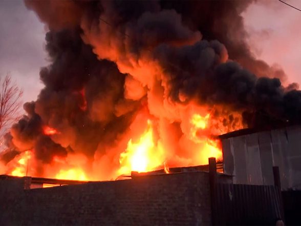 India News | Fire Breaks out at Kanchikacherla Tahsildar's Office in ...