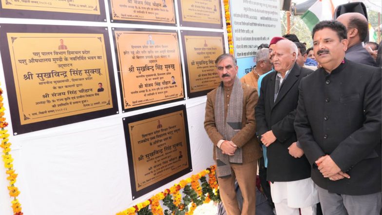 India News | Himachal CM Dedicates Projects Worth Rs 76.41 Crore to ...