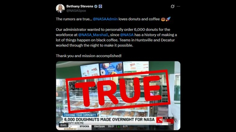 Did NASA Administrator Jared Isaacman Order 6,000 Donuts? NASA Press ...