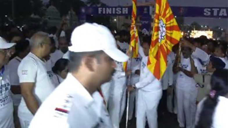 India News | Andhra: Sri Sathya Sai Seva Organises 'spirit of Unity' 5K ...
