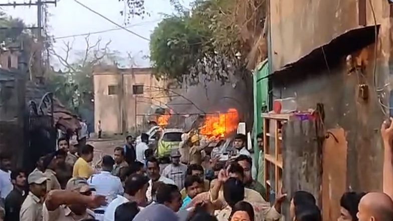 India News | West Bengal: Massive Fire Engulfs Excise Department Scrap ...