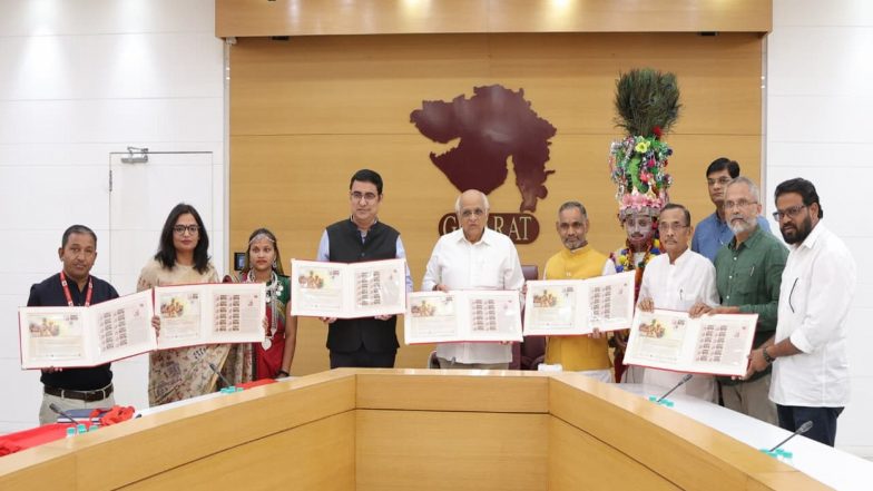 India News | Gujarat CM Bhupendra Patel Unveils Postal Stamp, Special ...