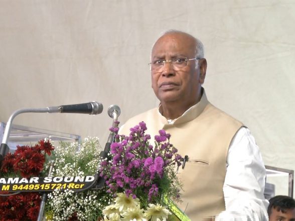 India News | Karnataka: Congress President Kharge Inaugurates Rs 1,069 ...