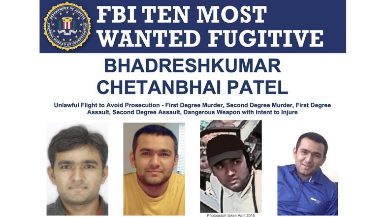 Bhadreshkumar Patel Hunt: FBI Hikes Reward to USD 1 Million for ...