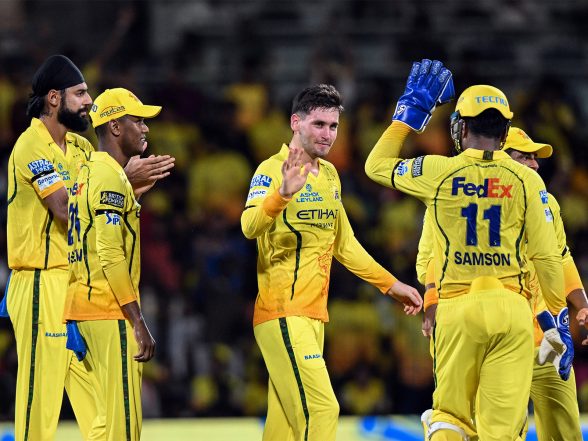 Sports News | IPL 2026: Sanju, Brevis, Noor Shine as CSK Win by 32 Runs ...