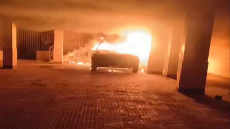 India News | Ghaziabad: Fire Breaks out in Residential Building After ...