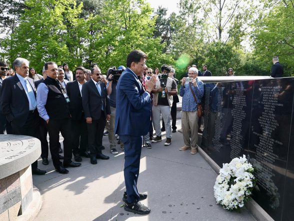 World News | Piyush Goyal Pays Homage to Kanishka Bombing Victims in ...