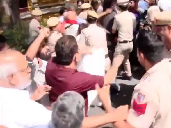 India News | Police Detain MA Baby, CPI(M) Workers over Protest Against ...