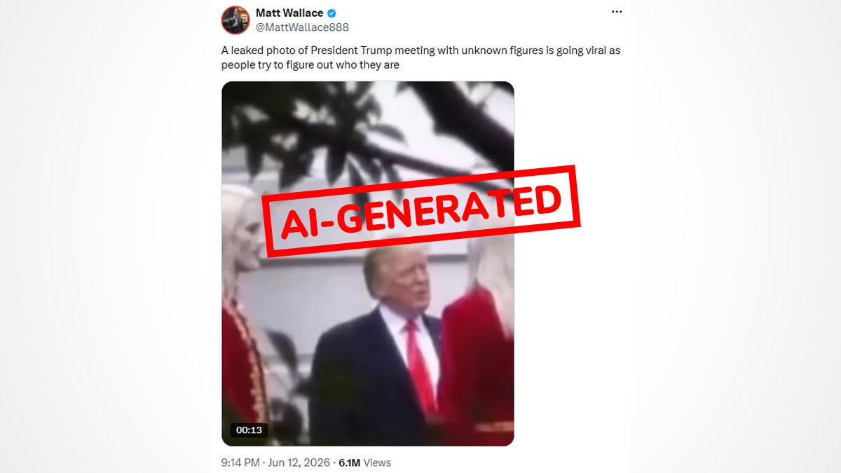 Did Donald Trump Meet 'Unknown Figures'? Here's the Fact Check As AI ...